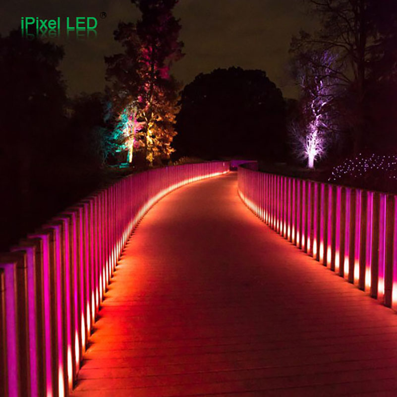 DMX tube for bridge in UK|Projects | iPixel LED