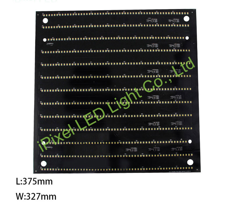 375*327mm DMX single color rigid panel - Custom LED - iPixel LED