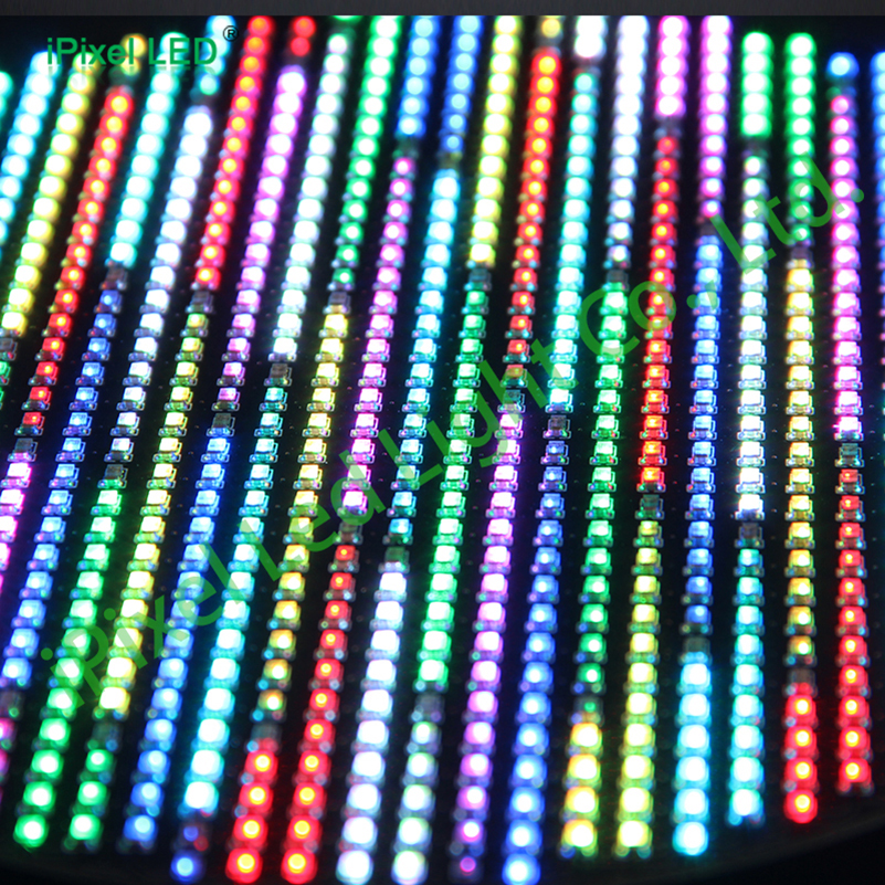 φ178mm SK6805 RGB addressable panel - Custom Matrix - Custom LED - iPixel LED