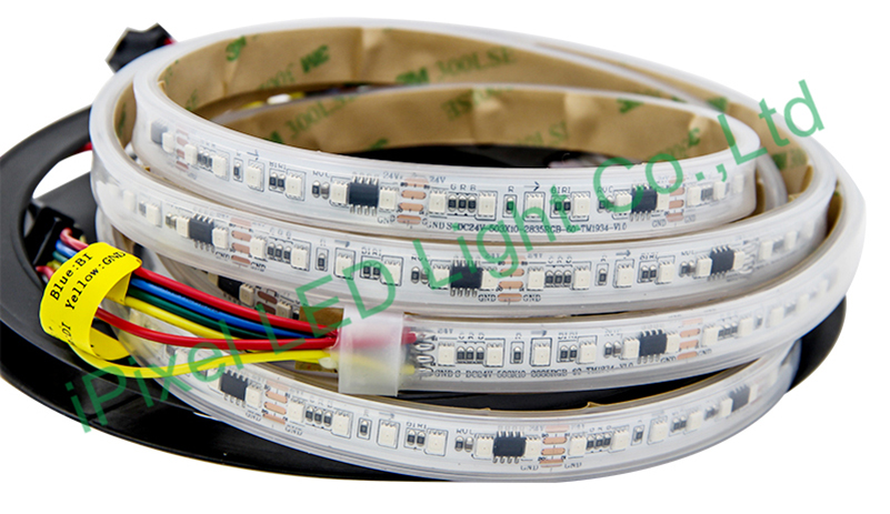 DC24V dual signal 120leds/m TM1934 digital flexible led strip - Custom LED Strip - Custom LED ...