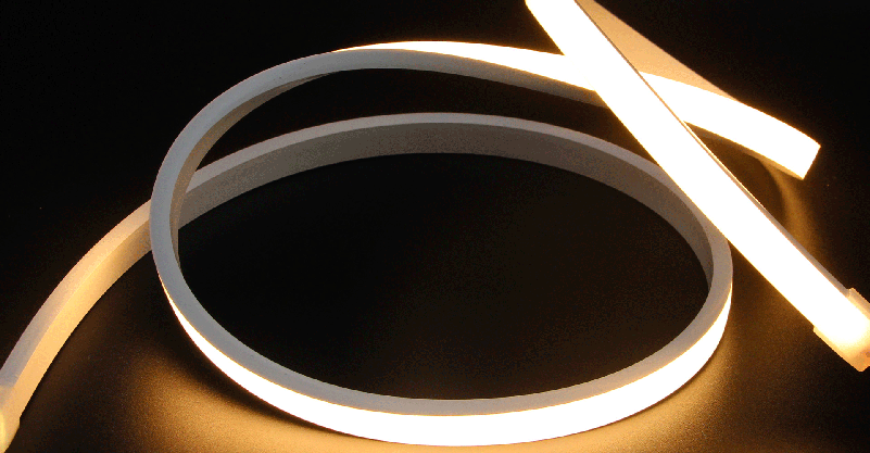 11x5mm single color top view COB led neon strip DC12V/DC24V - Top View ...