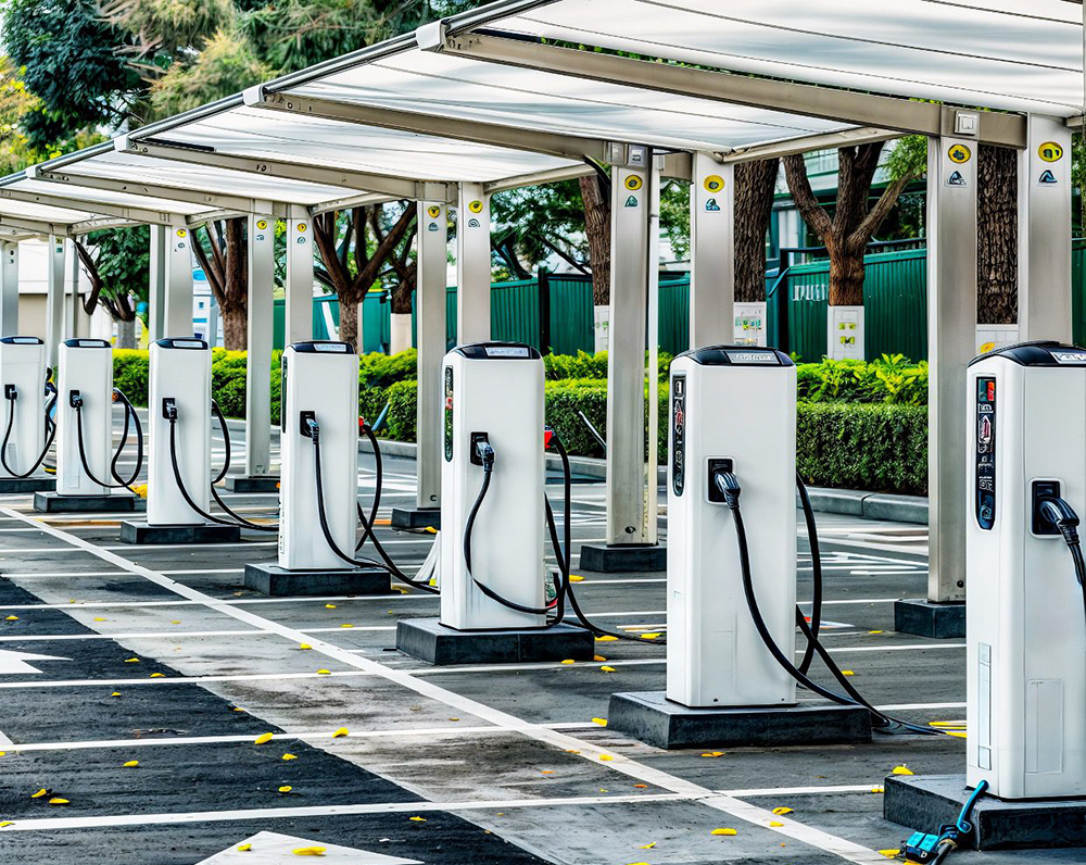 EV Charging Stations LED Lighting|Projects | iPixel LED